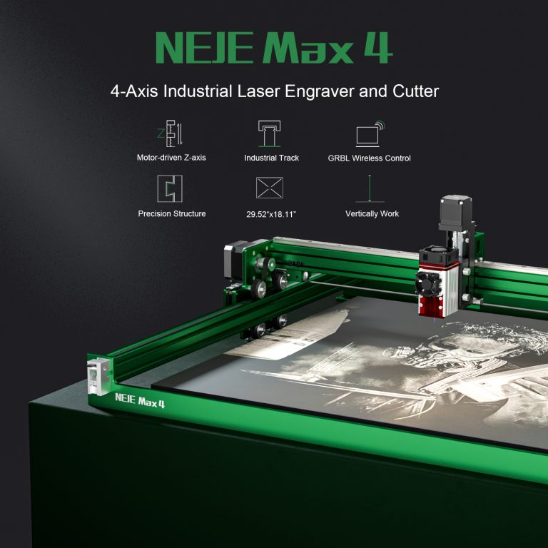 NEJE Max 4 A40640 Laser Engraver: Uniquely Designed Blade Provides High ...