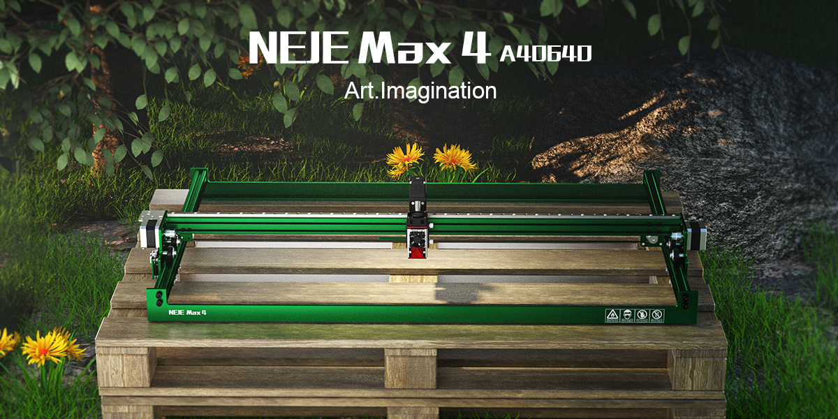 NEJE Max 4 A40640 Laser Engraver: Uniquely Designed Blade Provides High ...