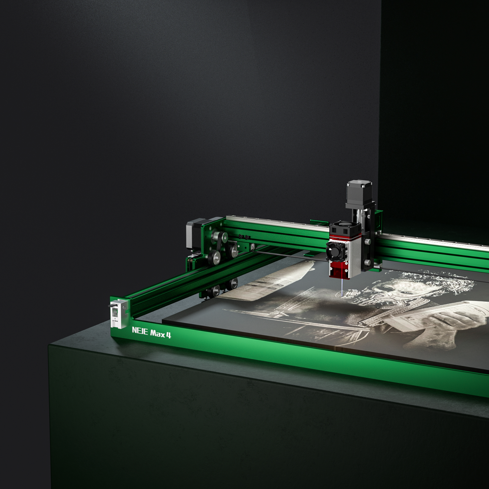 NEJE Max 4 A40640 Laser Engraver: Uniquely Designed Blade Provides High ...