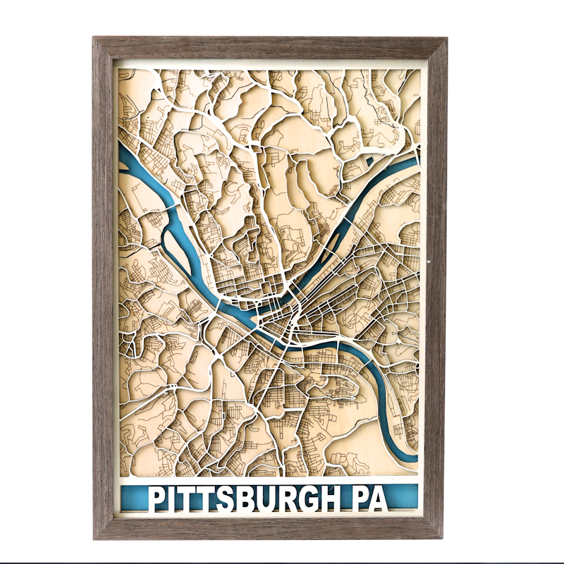 NEJE laser engraver ideas—3D multi-layer map cutting - NEJE.IDEAS