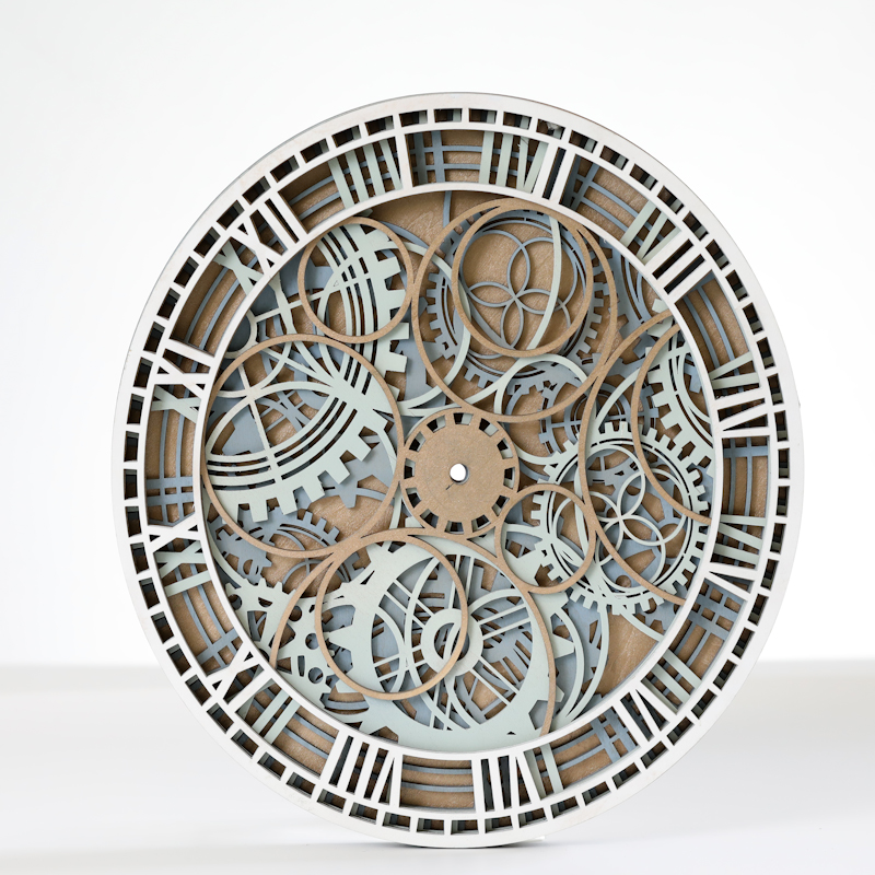 NEJE laser engraver ideas—multilayer clock - Materials & Craftsmanship ...