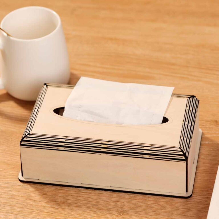 NEJE laser engraver ideas——Tissue box cut - NEJE.IDEAS