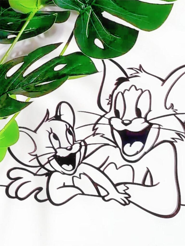 NEJE laser engraver ideas——Tom and Jerry Wall Decor - NEJE.IDEAS