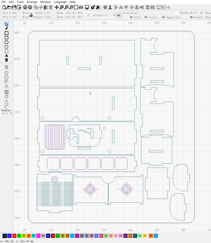 NEJE laser engraver ideas——Mini Kitchen Model - NEJE.IDEAS